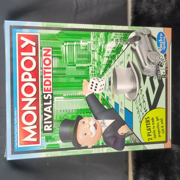 Hasbro | Games | Nib Monopoly Rivals Game | Poshmark
